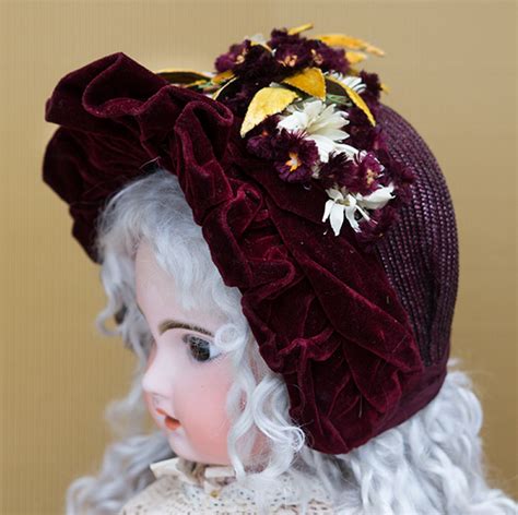 Роскошная Шляпка боннет для куклы 63 67 см с фирменным знаком парижской модистки на сайте