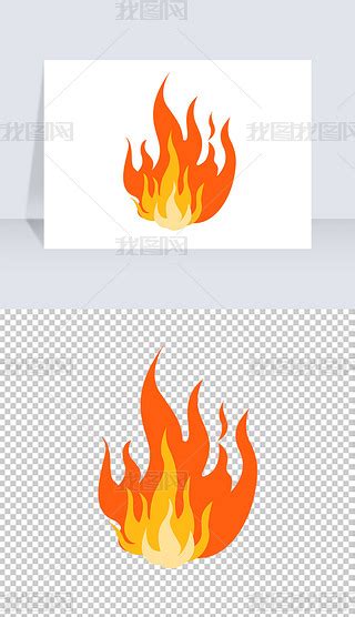 火焰手帐简笔画素材专题模板 火焰手帐简笔画素材图片素材下载 我图网