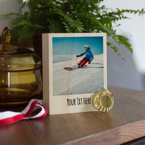 Wall Décor Custom T For Skier ∙ Personalized Skiing T ∙ For