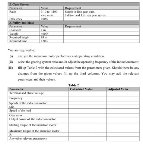 Solved Task Problem Solving And Technical Calculation Chegg