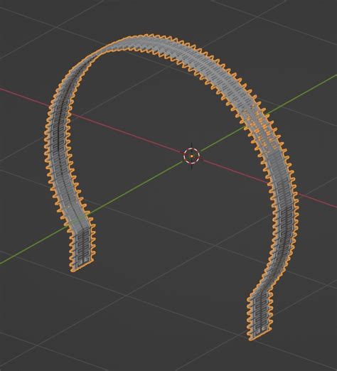 Modifiers The Mesh Is Compressed During The Array Along Circle Curve