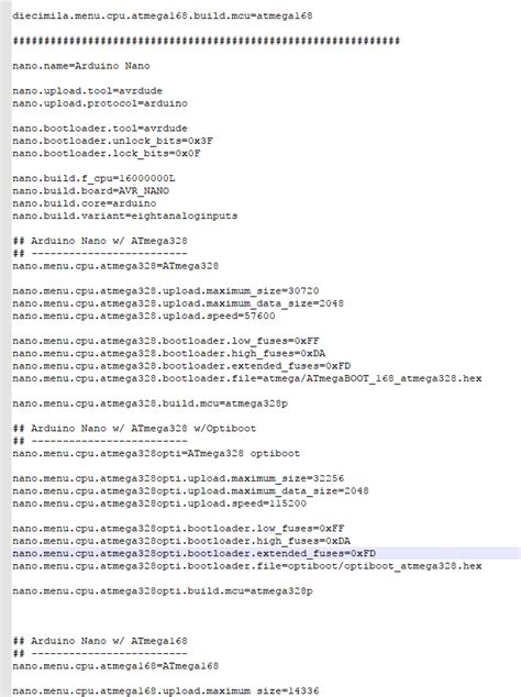 Arduino Nano Ch340 Chinese Build Optiboot Bootloader Hack Instructables