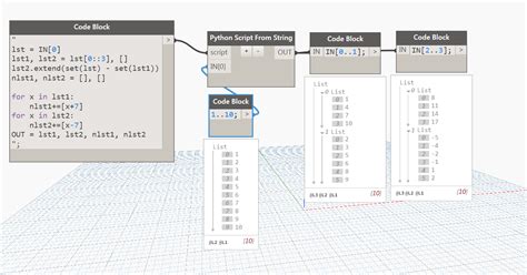 Extracting Specific Items From Lists Lists Logic Dynamo