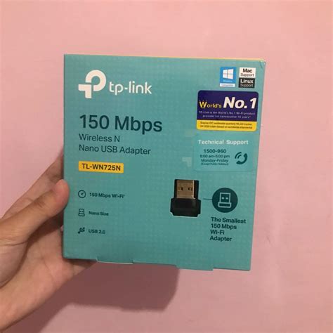 TP LINK TL WN725N Nano USB Wireless Adapter 150Mbps Wireless N Nano USB Adapter TP Link Nano