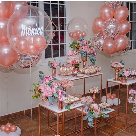 La Imagen Puede Contener Interior Birthday Balloons Birthday Table Decorations Birthday