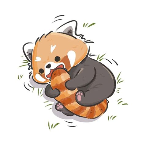 小熊猫 头像01 花瓣网