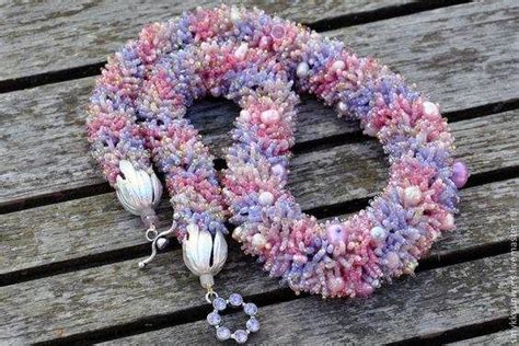 Мех из бисера Техника схемы плетения Полная инструкция с МК Бисероплетение Бисер Украшения