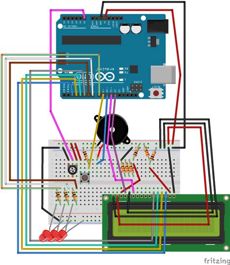Pong Game In Lcd With Arduino Devacron