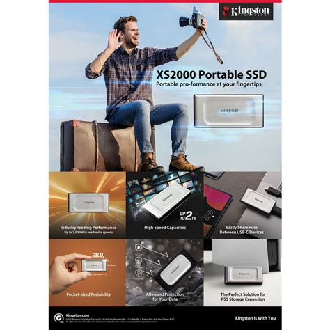 Kingston Xs High Performance External Portable Drive Ssd Solid State Drive Gb Tb Tb