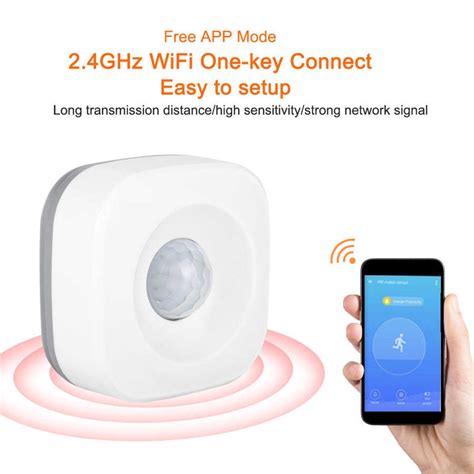 WIFI Smart Home PIR Motion Detection Sensor Wirele Grandado