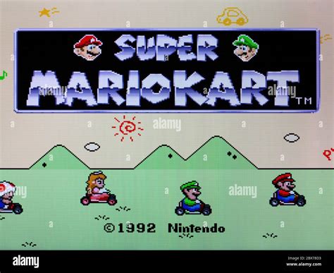 Super Mario Kart Logo