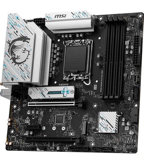 MSI B760M GAMING PLUS WIFI DDR4 Intel 14th 13th 12th Gen 12 Phases PCIe 4 0 2 5G LAN Wi Fi 6E