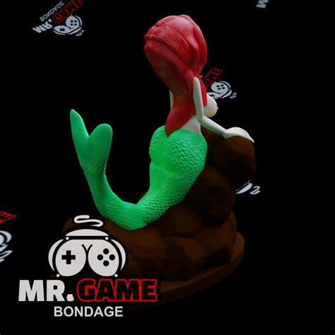 Stl File Chelsea Mermaid Big Boobs Ruby Gillman Teenage Kraken・3d