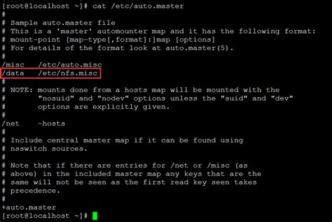 Linux基于autofs自动挂载nfs 小柒博客 Linux基于autofs自动挂载nfs 小柒博客