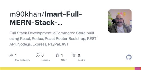 GitHub M90khan Imart Full MERN Stack Ecommerce App Full Stack