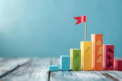 Success Business Graph A Comprehensive 3d Strategy Chart For Goal Achievement Creative Growth