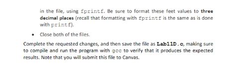 Solved D File I O Macros And Command Line Arguments In C Chegg