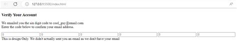 Github Amolkolhe147html Css Project Verify Account