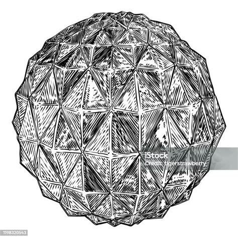 현실적인 낮은 다각형 지오메트리 모양 볼 크리스탈 3d 기하학적 드로잉 벡터 0명에 대한 스톡 벡터 아트 및 기타 이미지 0명 3차원 형태 결정체 Istock
