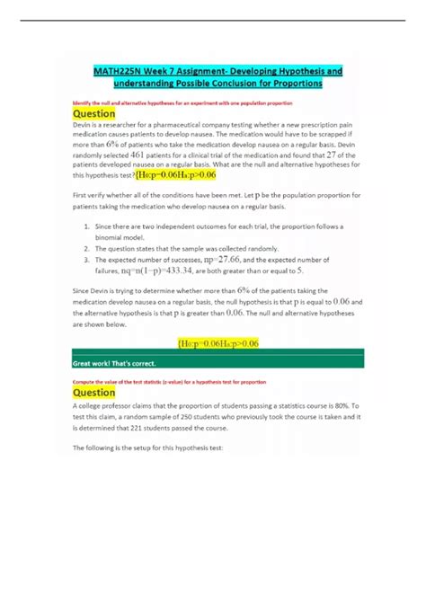 math225 week 7 assignment 8 q a math225n week 7 assignment