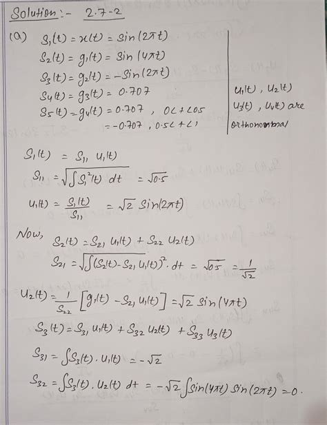 Solved 27 2 A For The Five Signals In Fig P26 1 Determine A