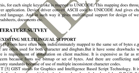Basic Architecture Of Unicode Support System Download Scientific Diagram
