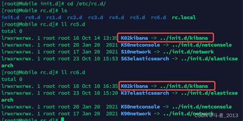 Kibana开机启动配置kibana启动 Csdn博客