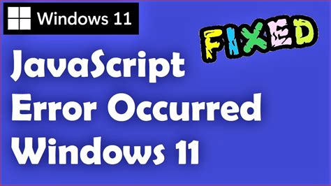 A Javascript Error Occurred In The Main Process Windows 11 Discord Youtube