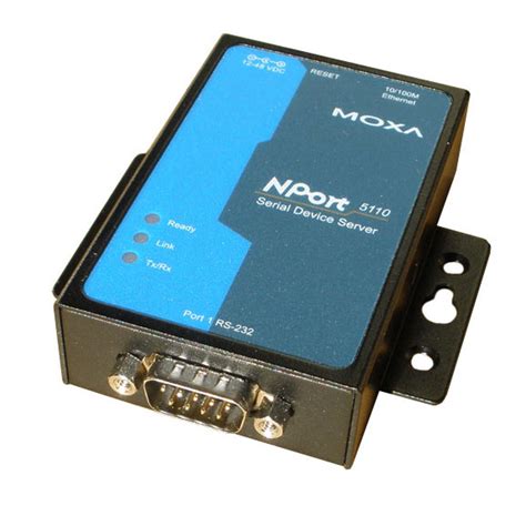 Moxa Serial To Ethernet Converter Rs232 Nport 5110