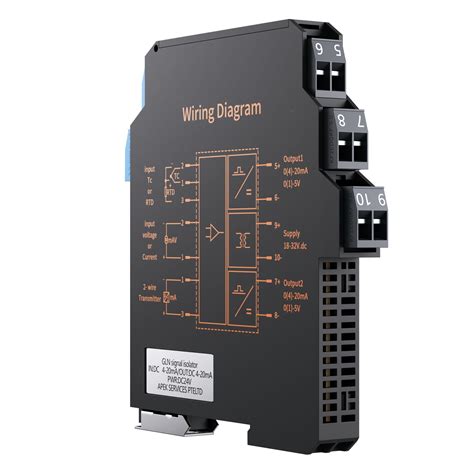 4 20ma 0 10v Analog Signal Isolator 1 In 1 Out 1 In 2 Out Current Voltage Signal Transmitter 4