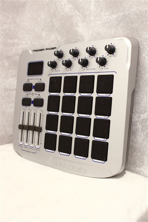 M Audio Trigger Finger Midi Drum Pad Controller Topshelf Instruments