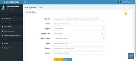 Source Code Gratis Aplikasi Quesioner Online Berbasis Web Php Mysql Php Id Blog
