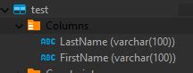 Java Columns Added Through JDBC Do Not Appear In DBeaver Columns