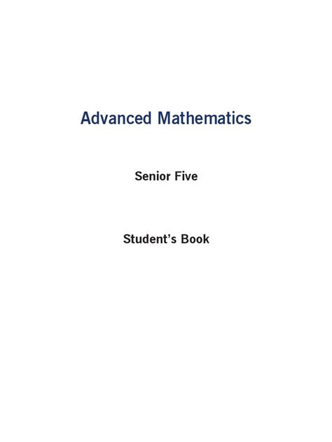 Math S5 Sb Core Pdf Line Geometry Trigonometric Functions