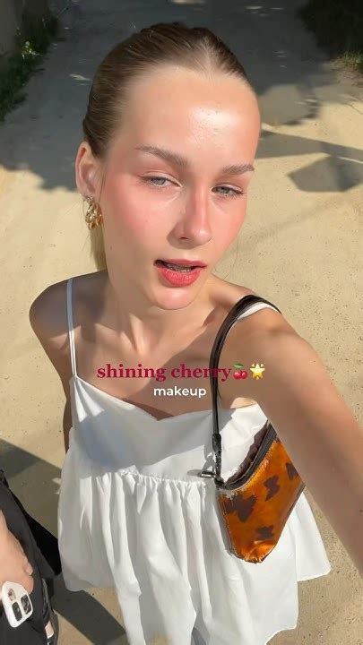 Вишнёвый Сияющий Макияж🍒 Makeuptutorial Youtube