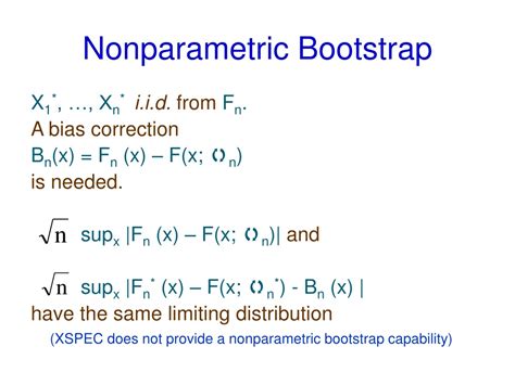 PPT Goodness Of Fit Using Bootstrap PowerPoint Presentation Free