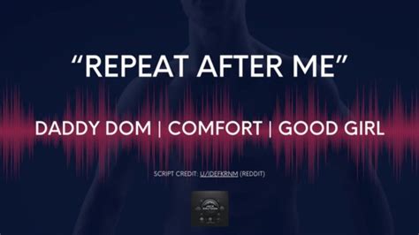 [m4f] Repeat After Me [daddy Dom] [comfort] [audio For Women