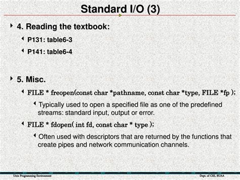 Unix Programming Environment Ppt Download