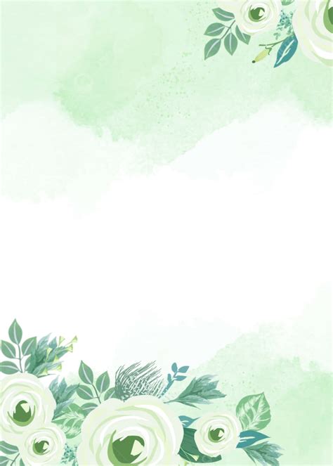 [100 ] Green Floral Backgrounds