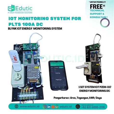 Jual Iot Energy Monitoring System Esp8266 Modbus Plts Battery Power Listrik Dc Sensor Pzem 017 R