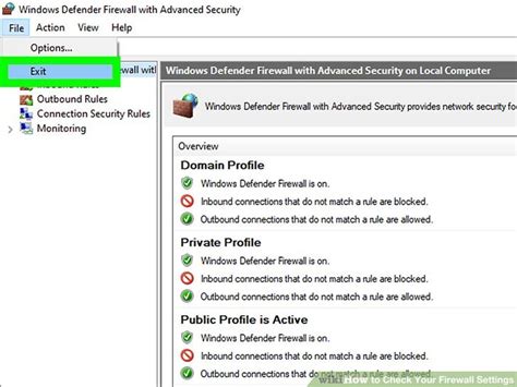 How To Check Your Firewall Settings 15 Steps With Pictures