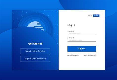 Login Webpage Design Hot Sex Picture