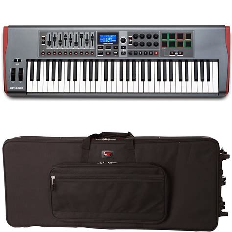 Novation Impulse 61 61 Key Usb Midi Keyboard Controller Reverb