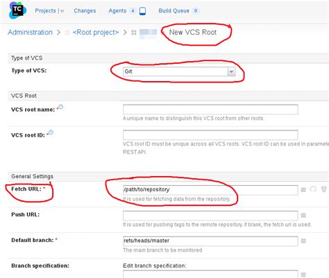 Continuous Integration Teamcity Ci Server Create Project From The