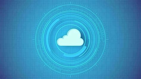 Cloud Computing Animation Stock Video Footage For Free Download