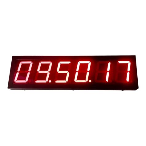 4 Inch 6 Digits Gps Inbuilt Digital Clocks At Rs 3700 In Delhi Id 7415946
