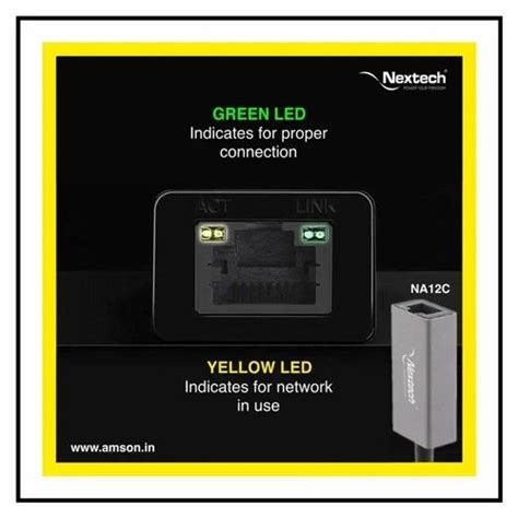 Gray Nextech USB C To GIGA LAN Adapter NA C At Rs Piece In New Delhi ID