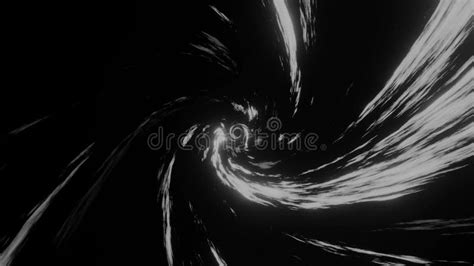 Abstract Vortex Effect Animation Of Seamless Loop Twisted Light