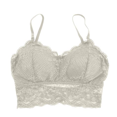 Mallwal Push Up Bras For Women Plus Size Padded Bra Feature V Neck