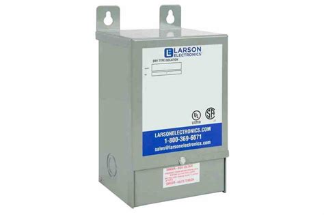 Larson Electronics 2 5 Kva Isolation Transformer 220 110v Primary